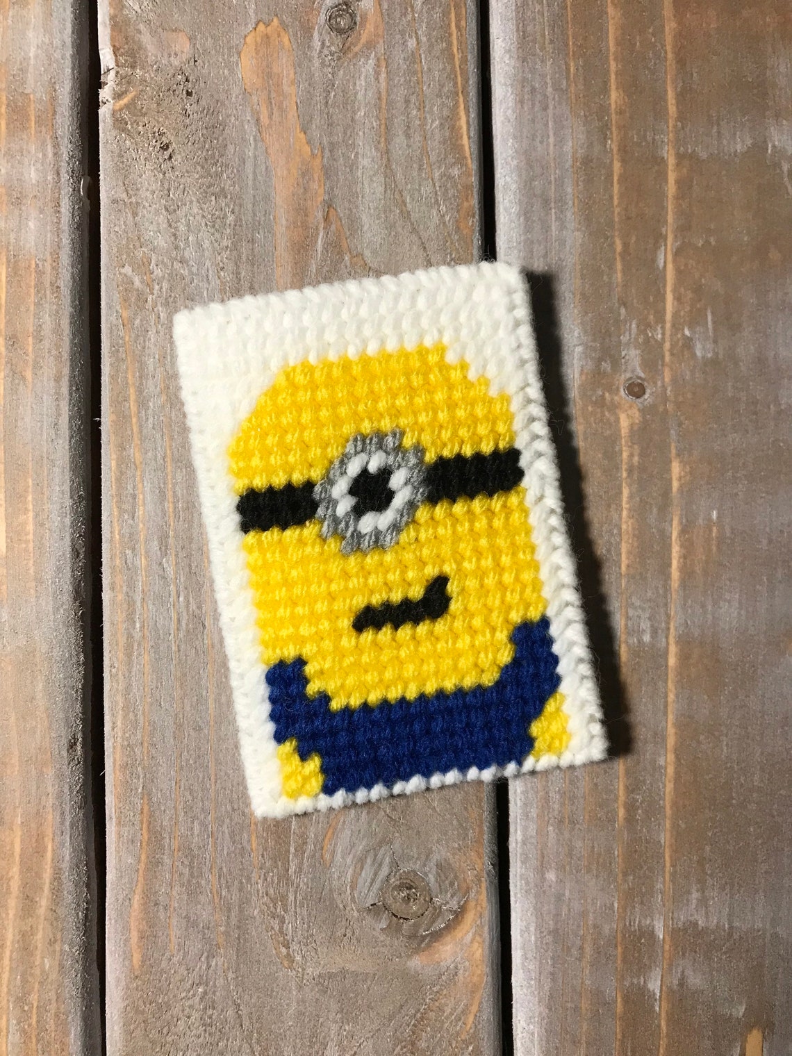 Minion Inspired Gift Card Holders Plastic Canvas Card and - Etsy