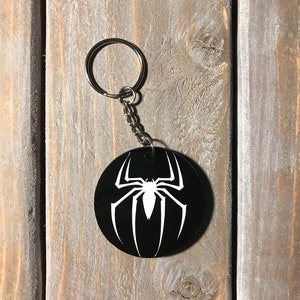 Vinyl Designed Acrylic Keychains | Deadpool | Black Spider-man | Venom ...