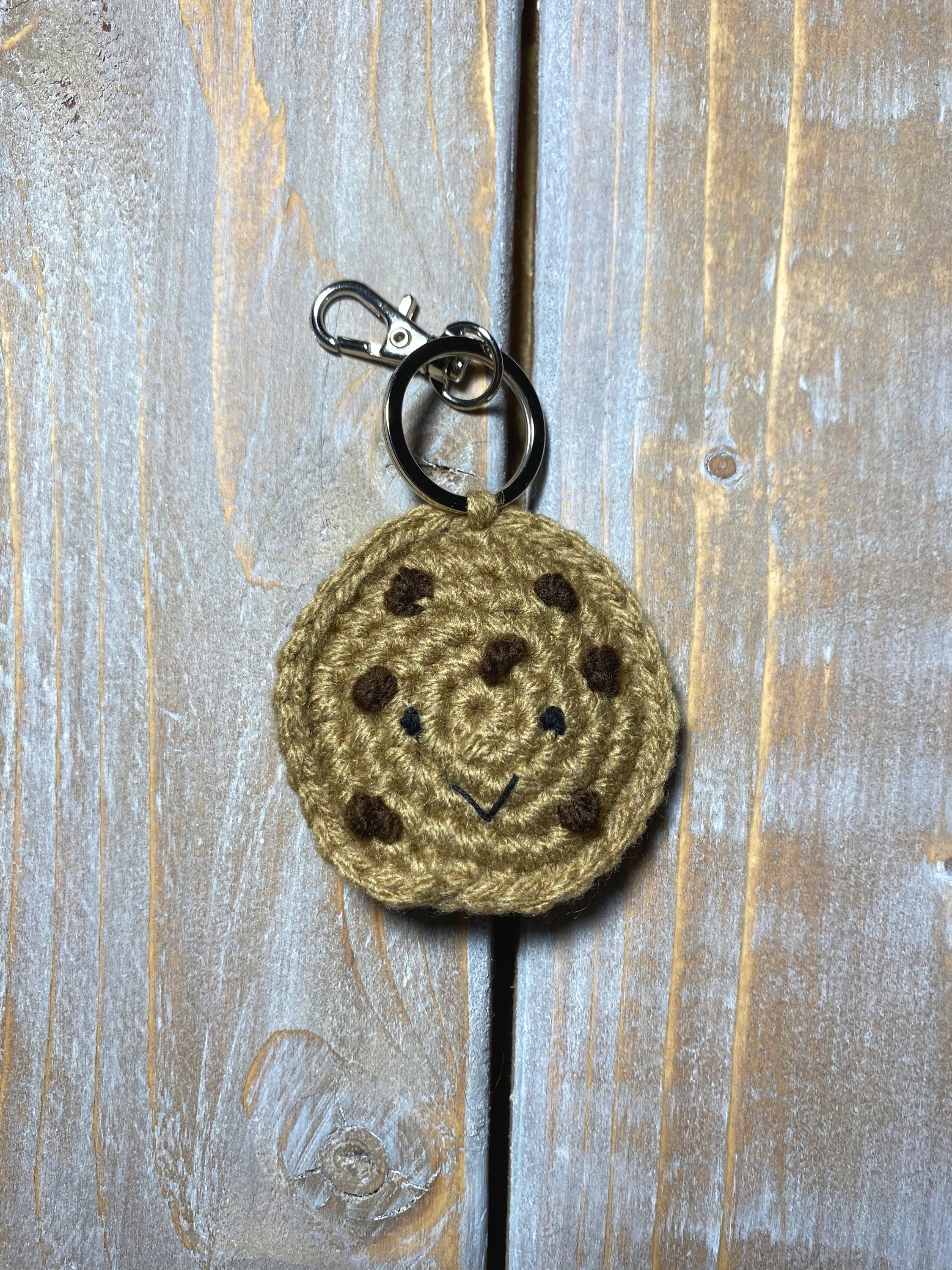Food Caracter Crochet Keychains Apple Cookie Donut - Etsy UK