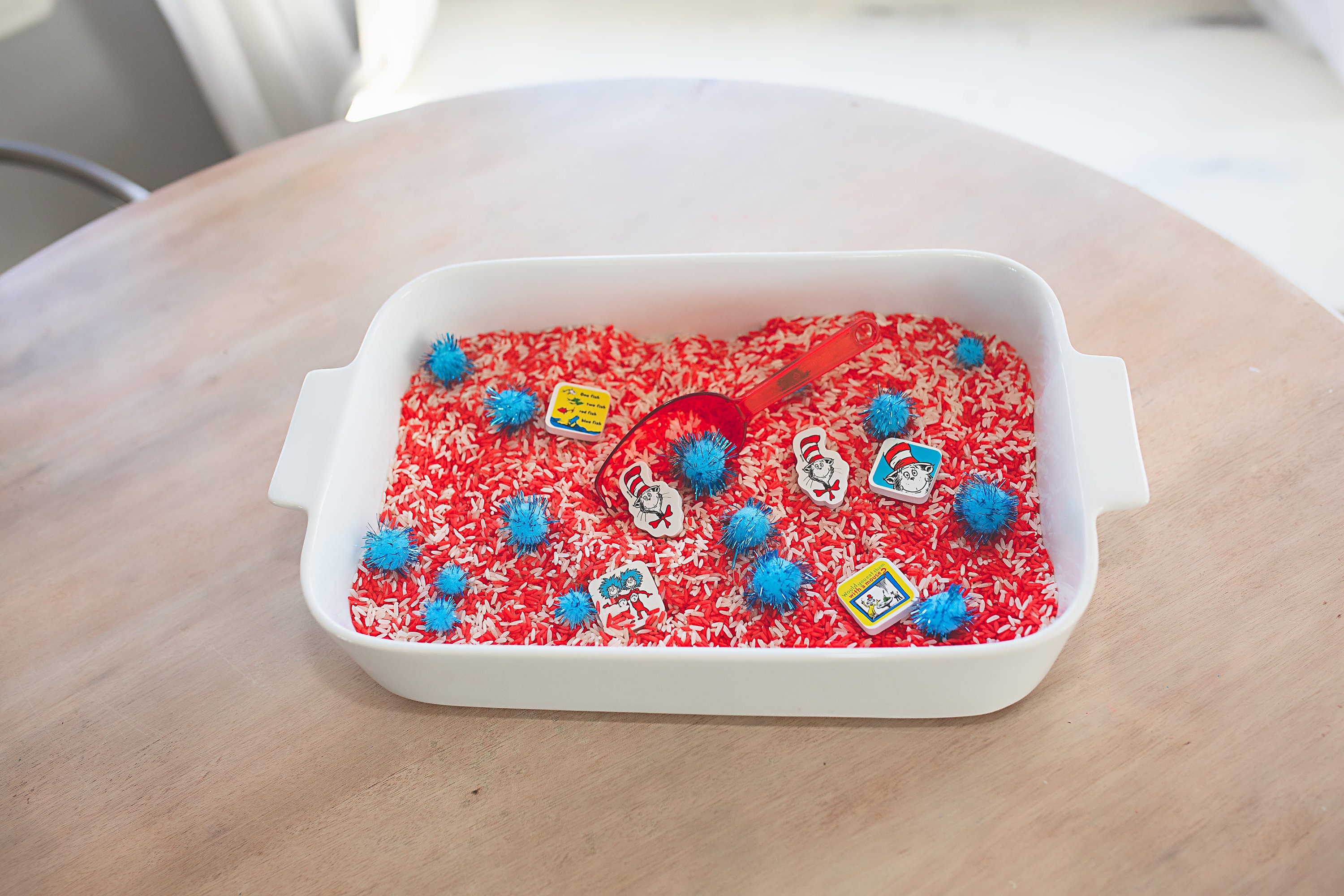 Dr. Seuss Sensory Rice Kit: Montessori Open Ended Play - Etsy