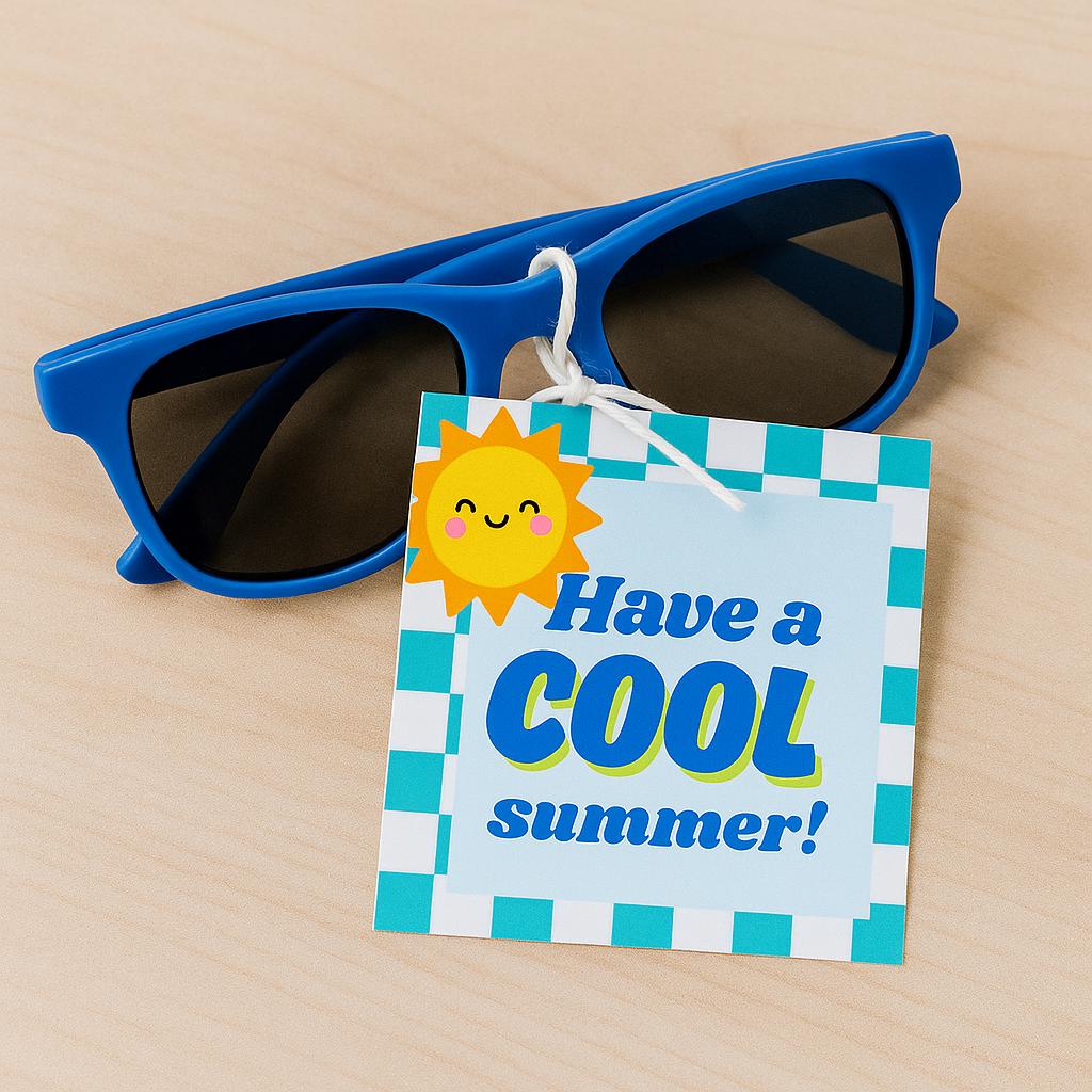 End of School Gift Tag Printable, Have a Cool Summer, Printable for ...