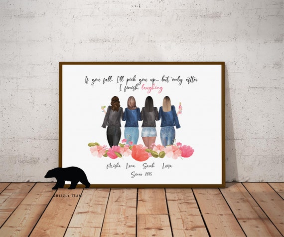 Friends Forever Gift for Your Best Friends BFF - Etsy UK