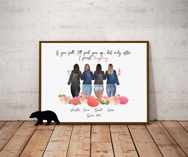 Friends Forever Gift for Your Best Friends BFF - Etsy UK