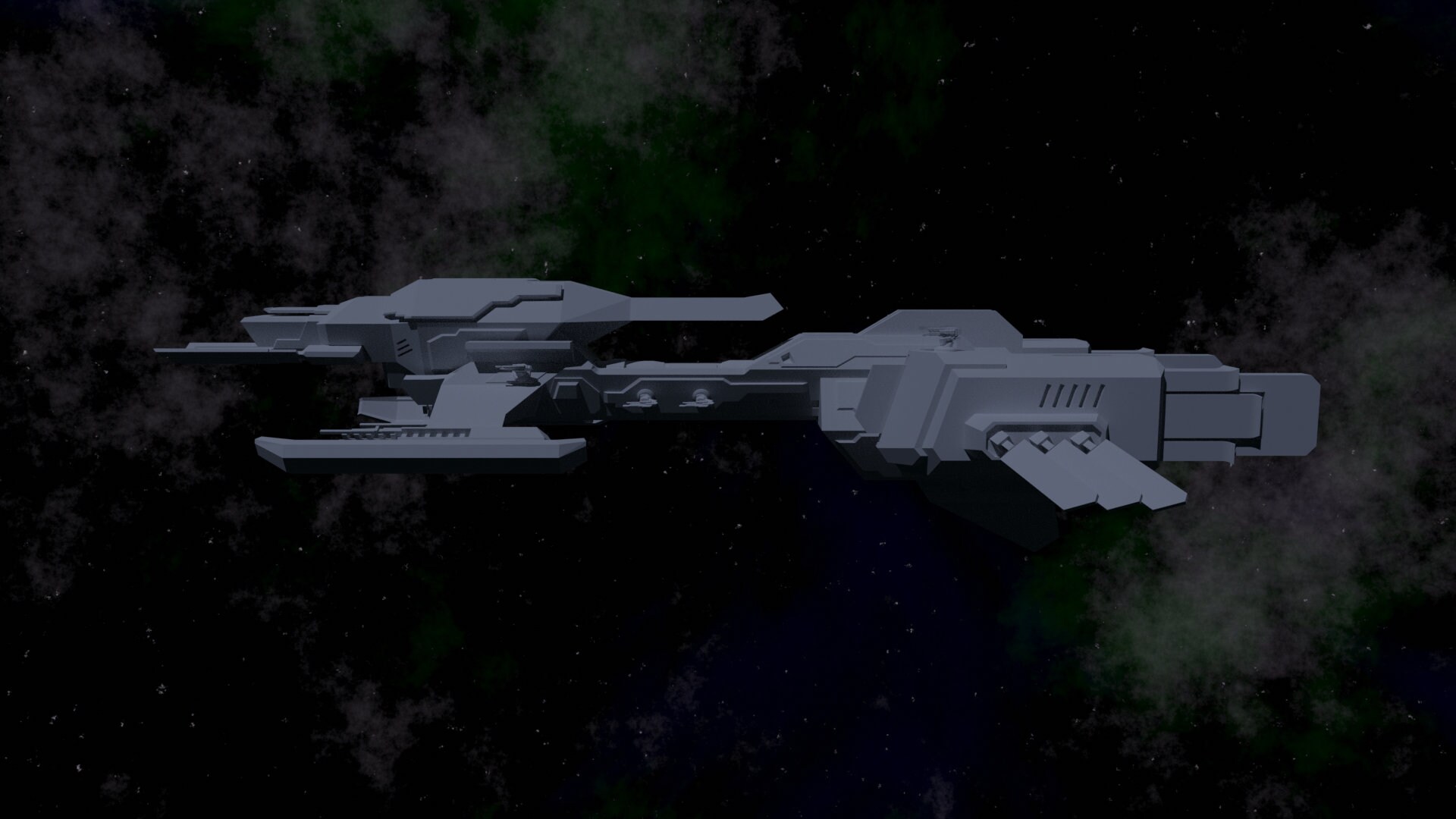 Rite Recon Cruiser Model Spaceship Miniature Starship for Tabletop ...