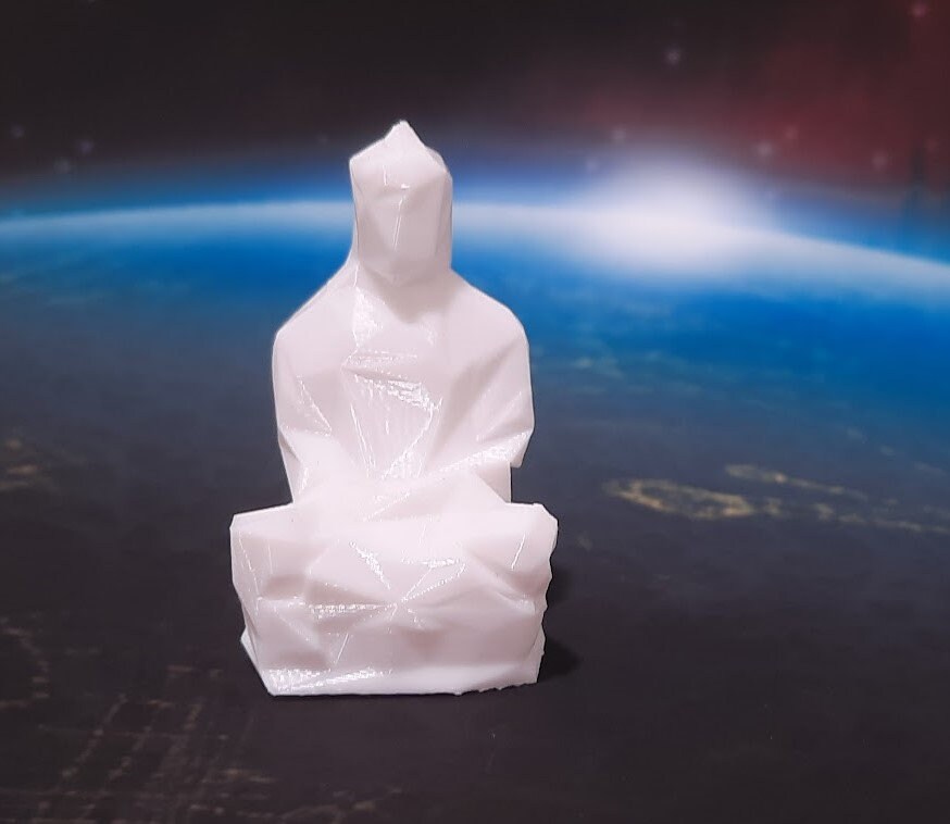 Techno Buddha 3D Printed Statue Figure Home Decoration - Etsy