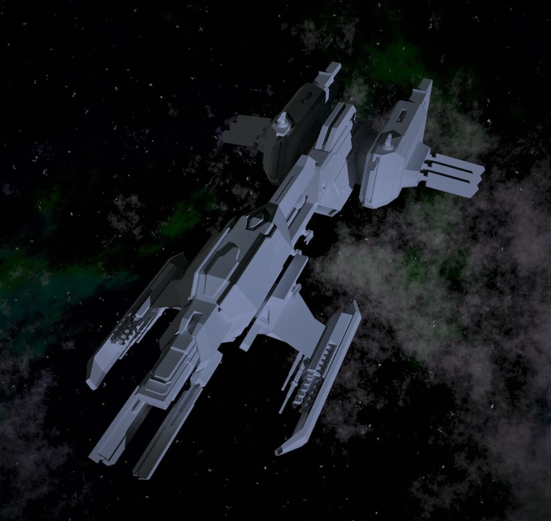 Rite Recon Cruiser Model Spaceship Miniature Starship for Tabletop ...