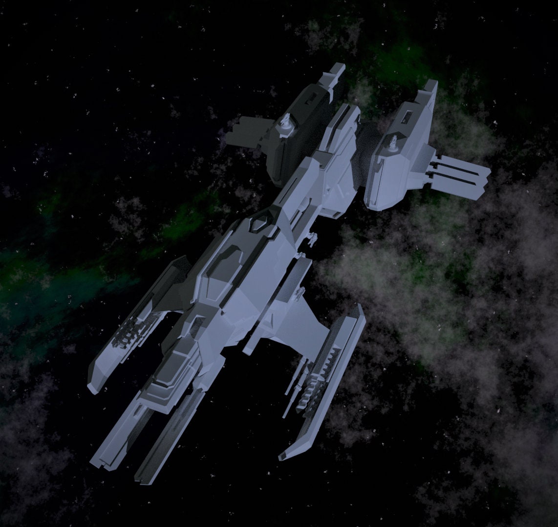 Rite Recon Cruiser Model Spaceship Miniature Starship for Tabletop ...