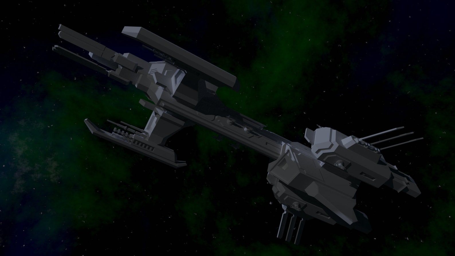 Rite Recon Cruiser Model Spaceship Miniature Starship for Tabletop ...