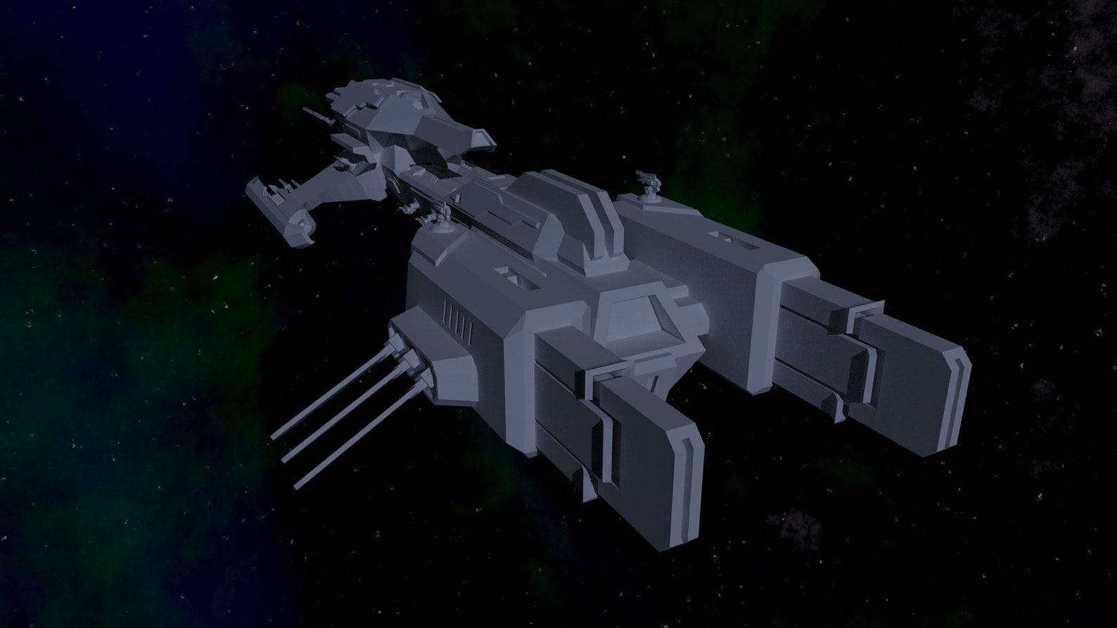 Rite Recon Cruiser Model Spaceship Miniature Starship for Tabletop ...