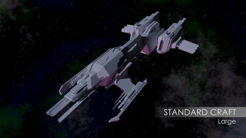 Rite Recon Cruiser Model Spaceship Miniature Starship for Tabletop ...