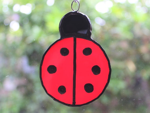 Stained-glass Ladybug | Etsy