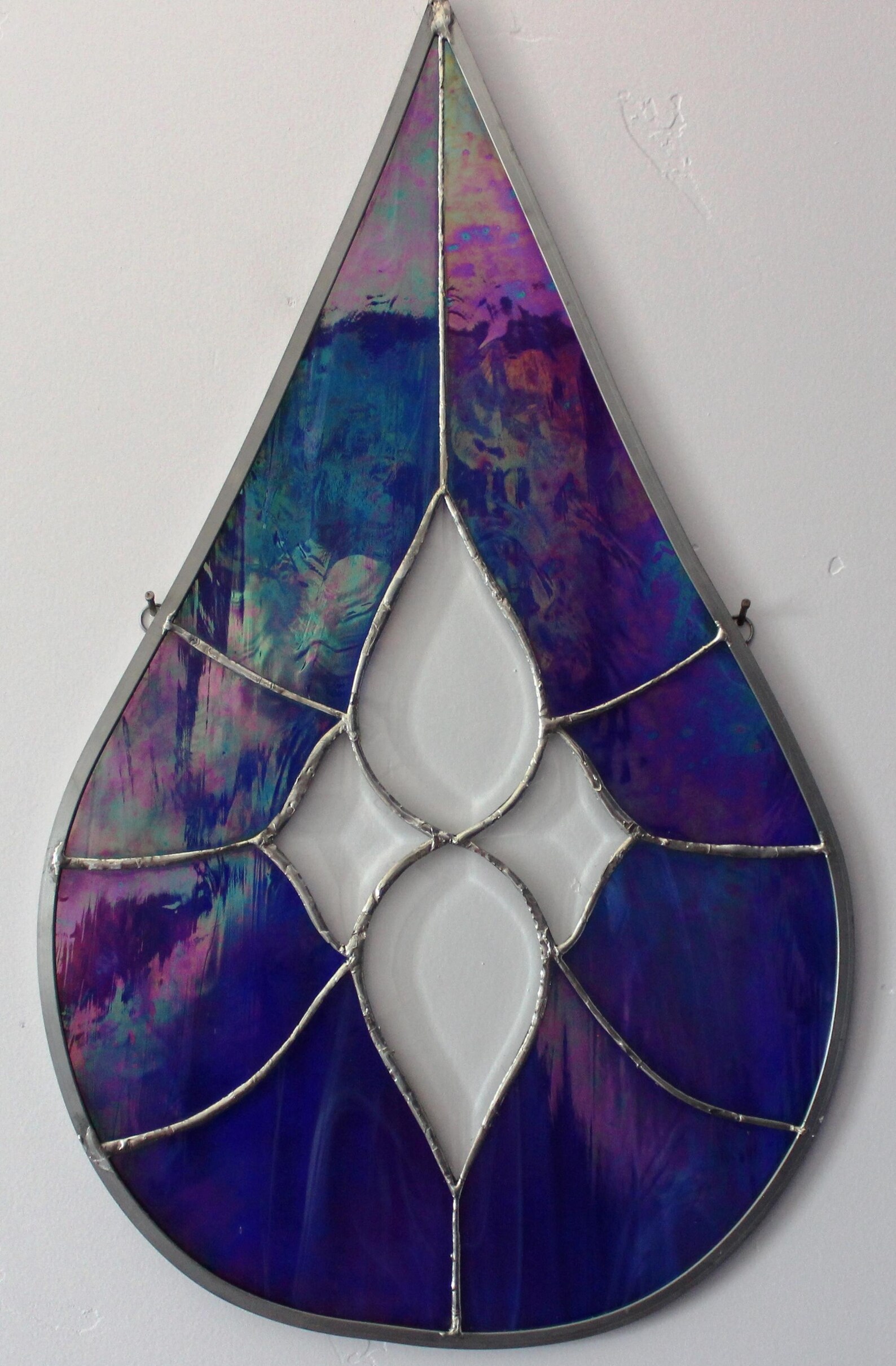 Pattern — Stained Glass Teardrop Droplet Raindrop Decoration Digital ...