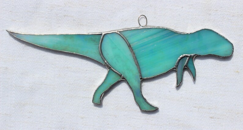 Pattern — Stained Glass T Rex Dinosaur Digital Download - Etsy