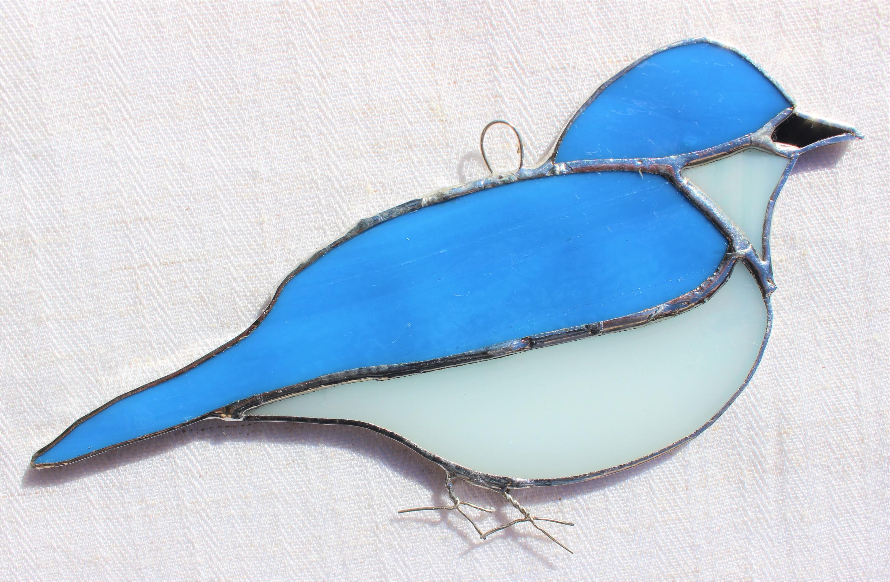 Pattern — Stained Glass Mountain Bluebird Digital Download, Includes ...