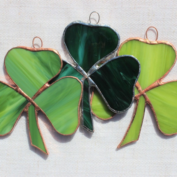 Glass Shamrock - Etsy