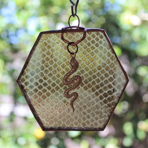 Snake Shed Suncatcher, CUSTOM ONLY - Etsy