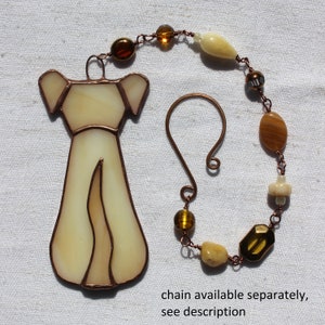 Small Stained-glass Dog, Yellow Lab - Etsy