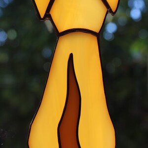Small Stained-glass Dog, Yellow Lab - Etsy