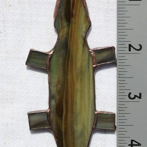 Small Stained-glass Alligator or Crocodile - Etsy