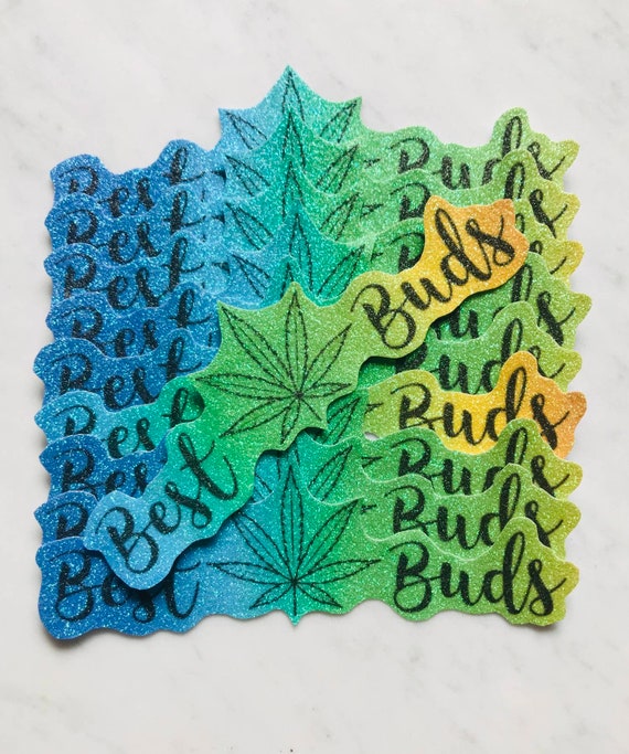 10PK Best Buds Sticker | Etsy