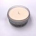 Small Round Glass Candle Handmade Soy Wax Candle - Etsy