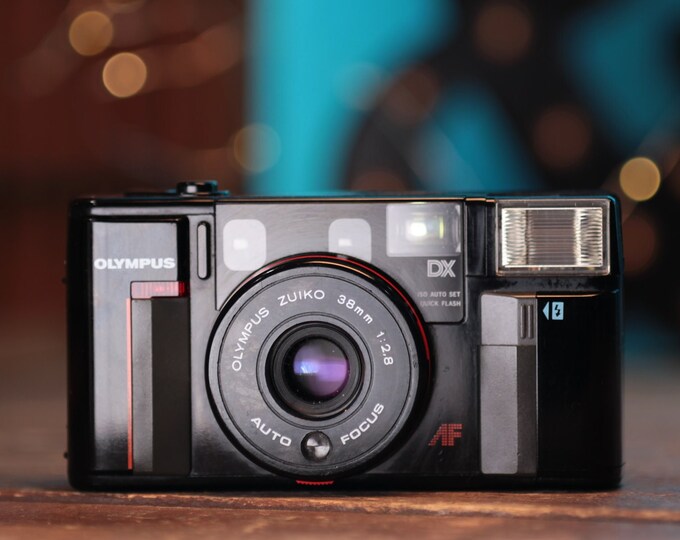 Olympus Quick Shooter DX AF Point & Shoot 35mm Film Camera With a 38mm ...