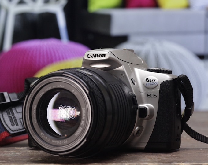 Canon Rebel 2000 EOS 35mm Film Camera W/ Canon EF 28-80mm F/3.5-5.6 II ...