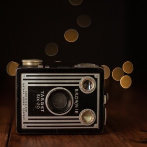 Kodak Brownie Box Camera • Industrial Decor • Steampunk • Film Prop ...