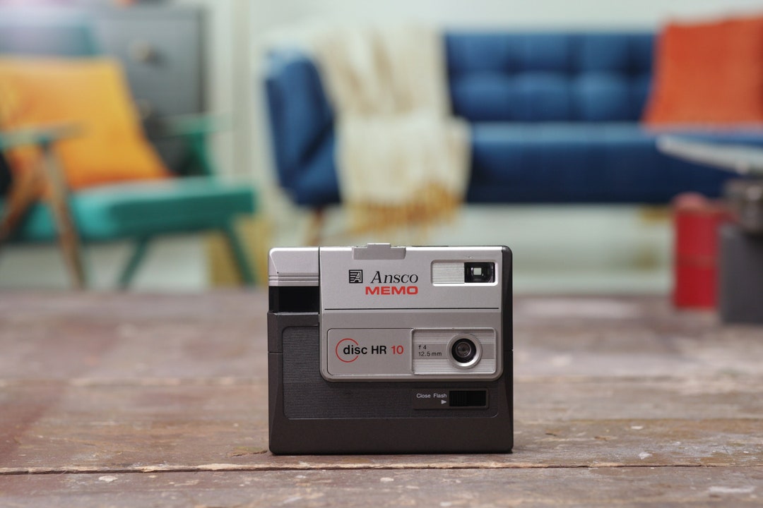 Ansco Memo Disk Camera: Rare 1980s Film Camera, Working Condition - Etsy