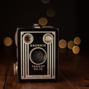 Kodak Brownie Box Camera • Industrial Decor • Steampunk • Film Prop ...
