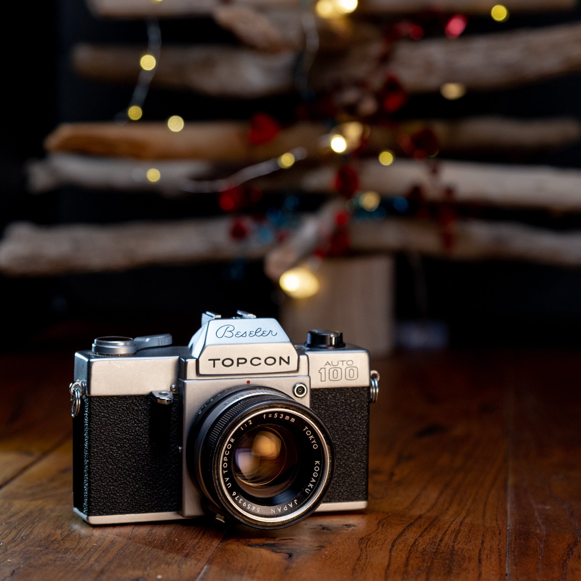 Beseler Topcon Auto 100 35mm SLR Film Camera - Industrial Decor - for ...