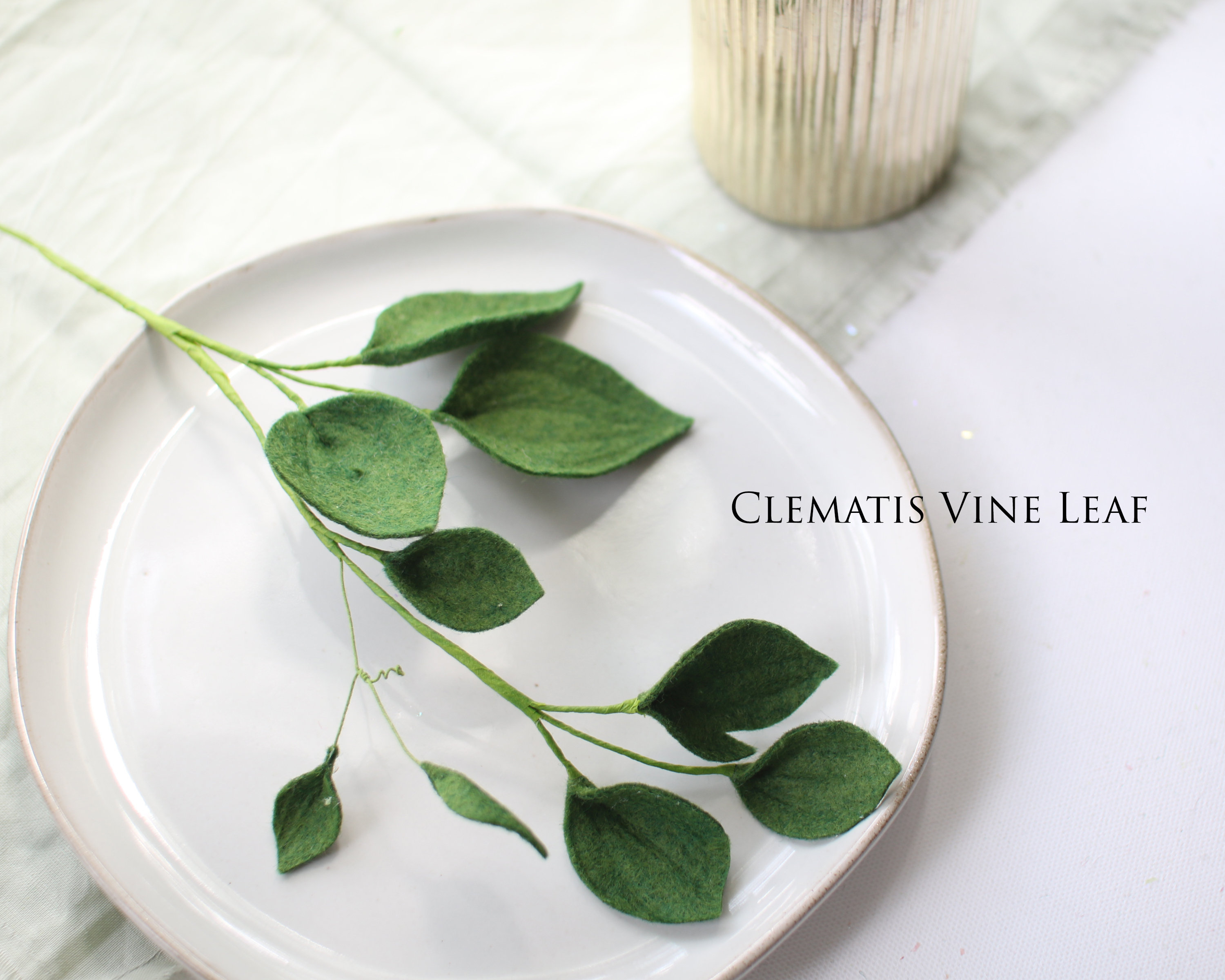 Foliage, Greenery, Filler, Vine, Leaf, Bouquet, Felt Flower, Wedding ...