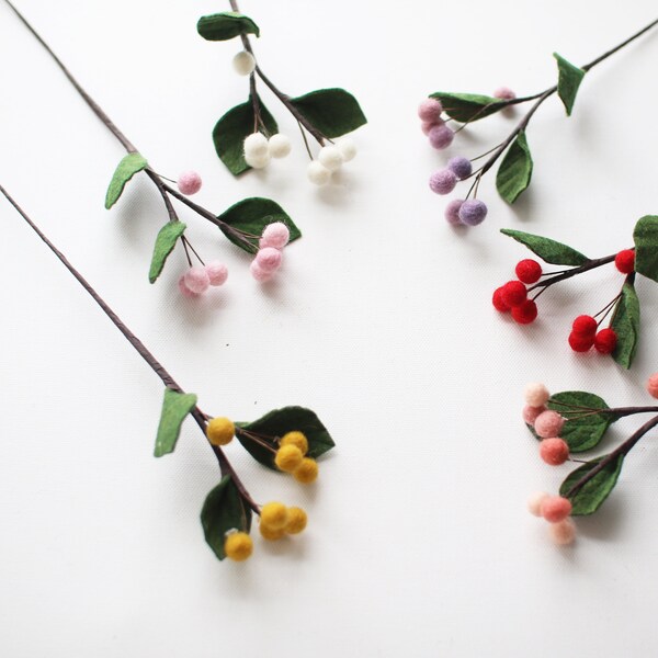Berry Branches - Etsy