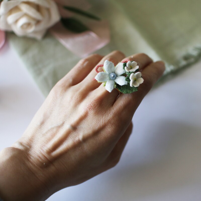 Felt Ring - Etsy UK