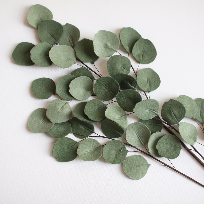 Felt Eucalyptus - Etsy