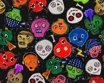 Punk Rock Fabric - Etsy
