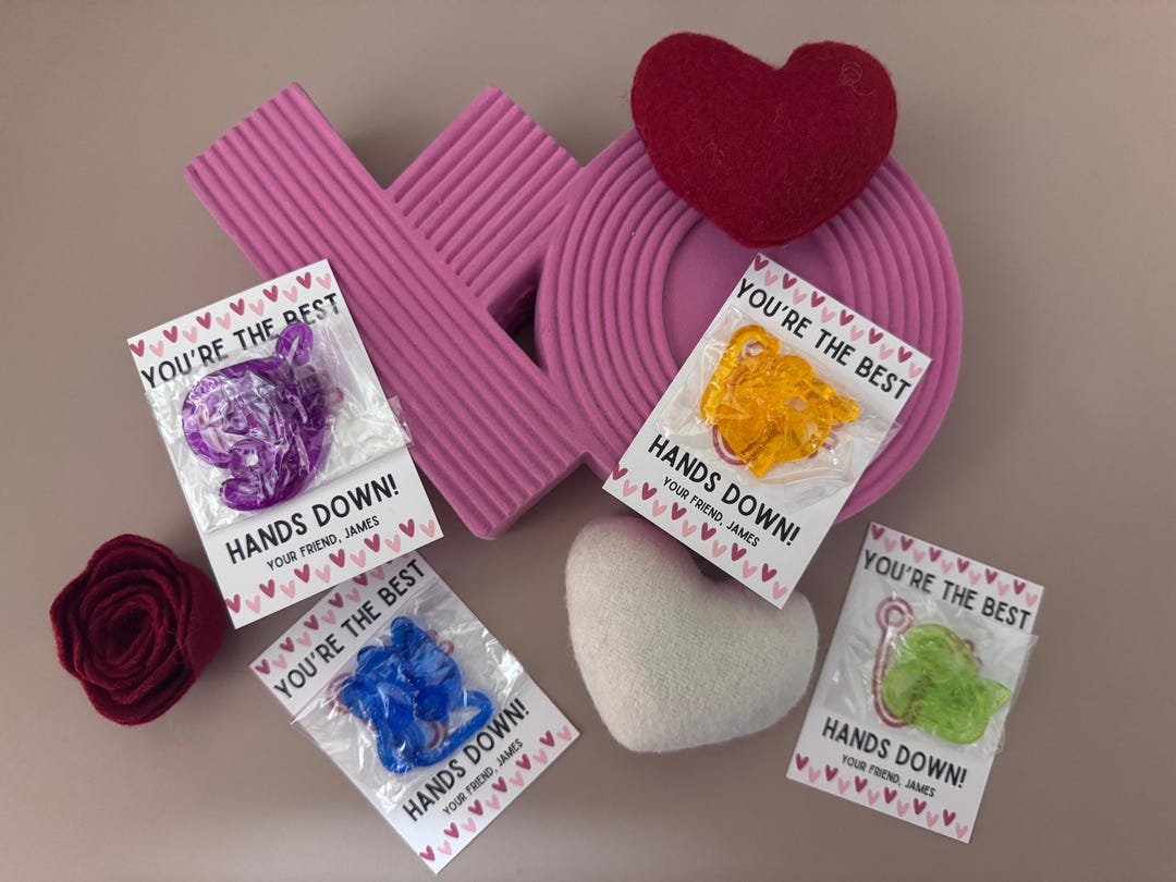 Sticky Hands Valentines Day Gram | Sticky Hands Valentines Day Cards ...