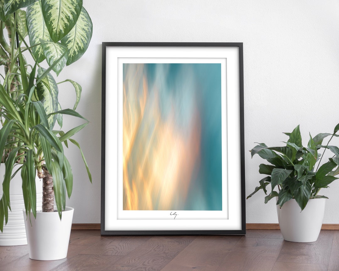ICM Abstract Photography Print "flame". 20x14 In. - Etsy
