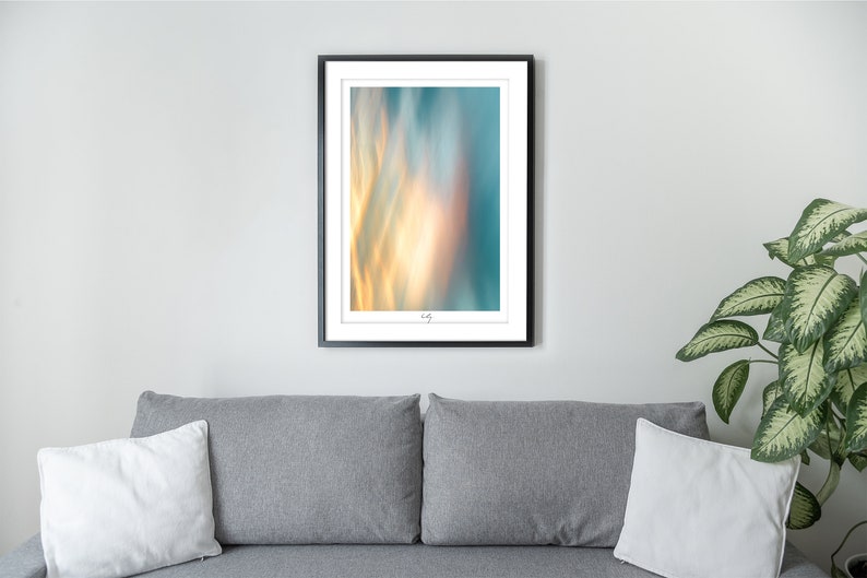 ICM Abstract Photography Print "flame". 20x14 In. - Etsy