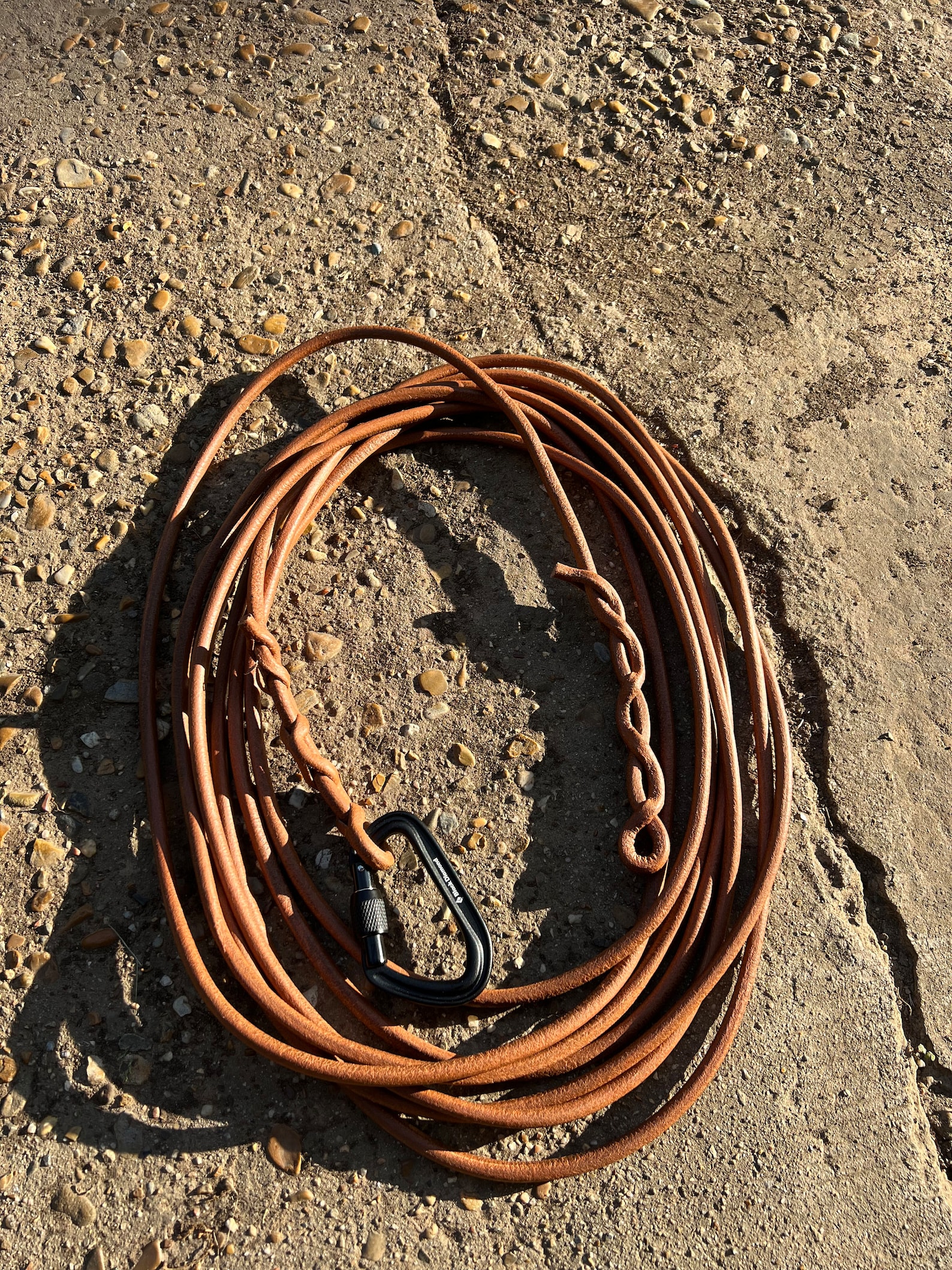 Leather K9 Tracking Lead K9 Long Line Tracking Line - Etsy