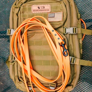 Biothane Long Line 15ft, Tracking Lead, K9 Leash - Etsy