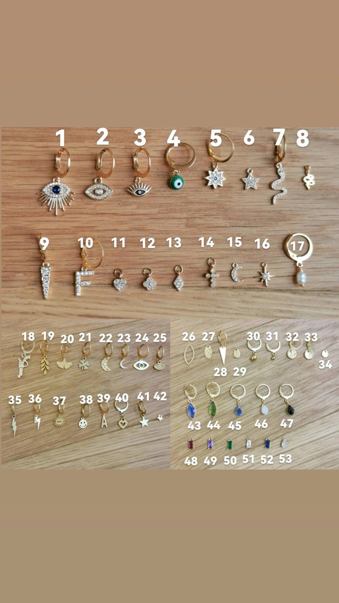 Boucle doreille acier inoxydable boucle d'oreille lune - Etsy France