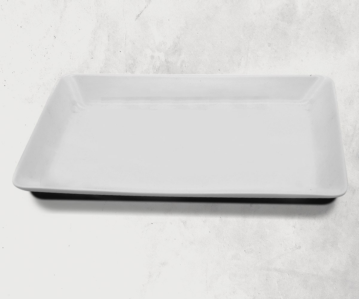 Matte White Porcelain Rolling Tray - Etsy