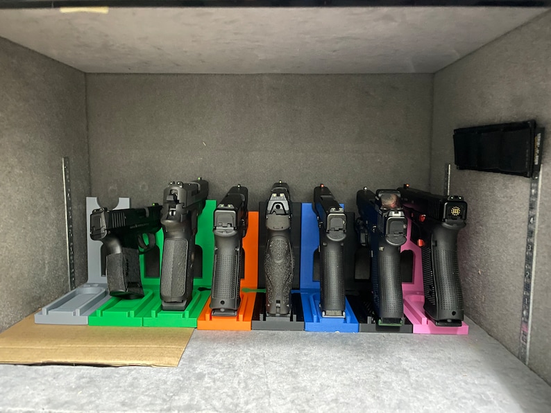 Modular Gun Rack System for Pistol/handgun Safe Shelf Workbench Safe ...