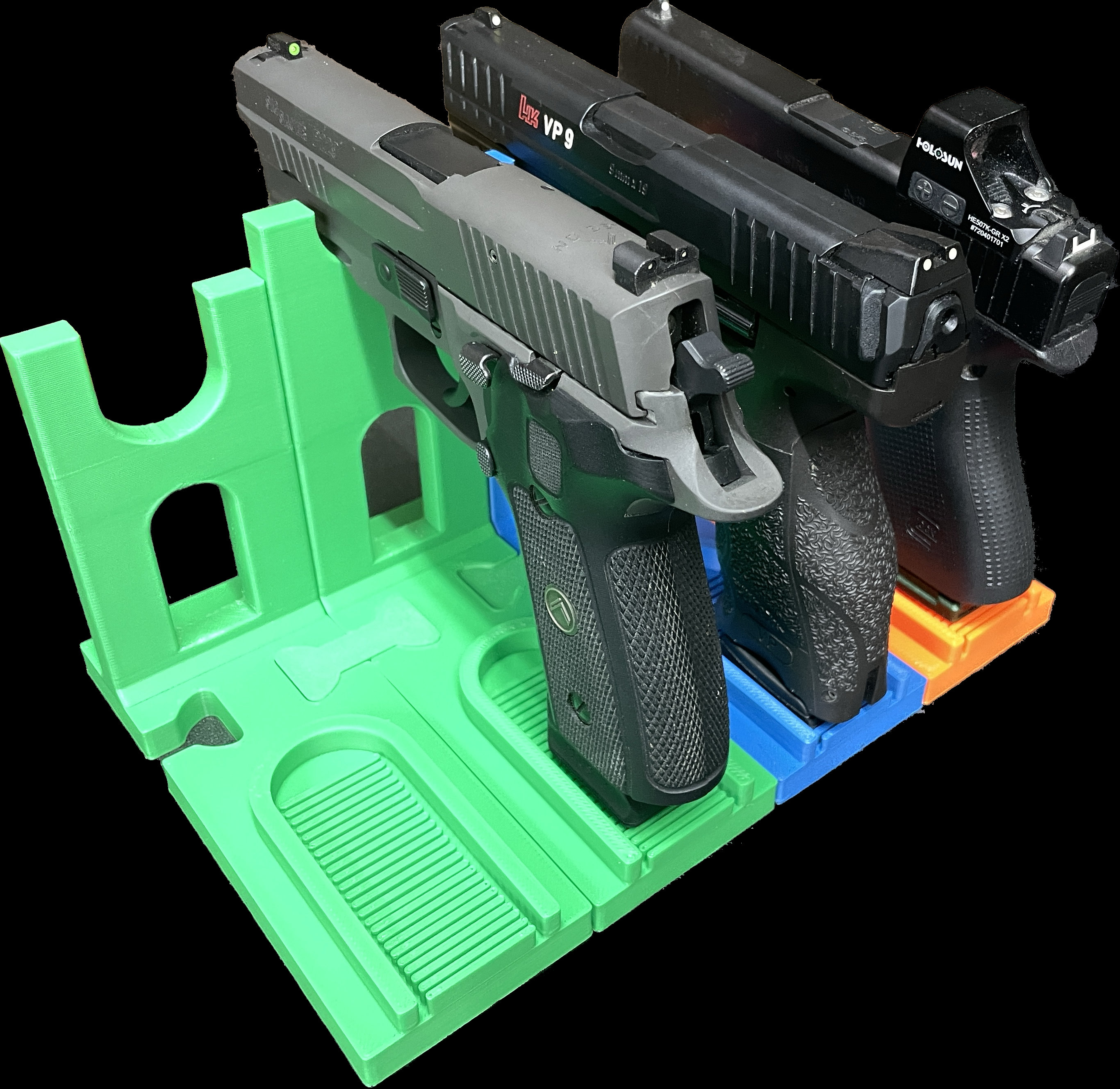 Modular Gun Rack System for Pistol/handgun Safe Shelf Workbench Safe ...