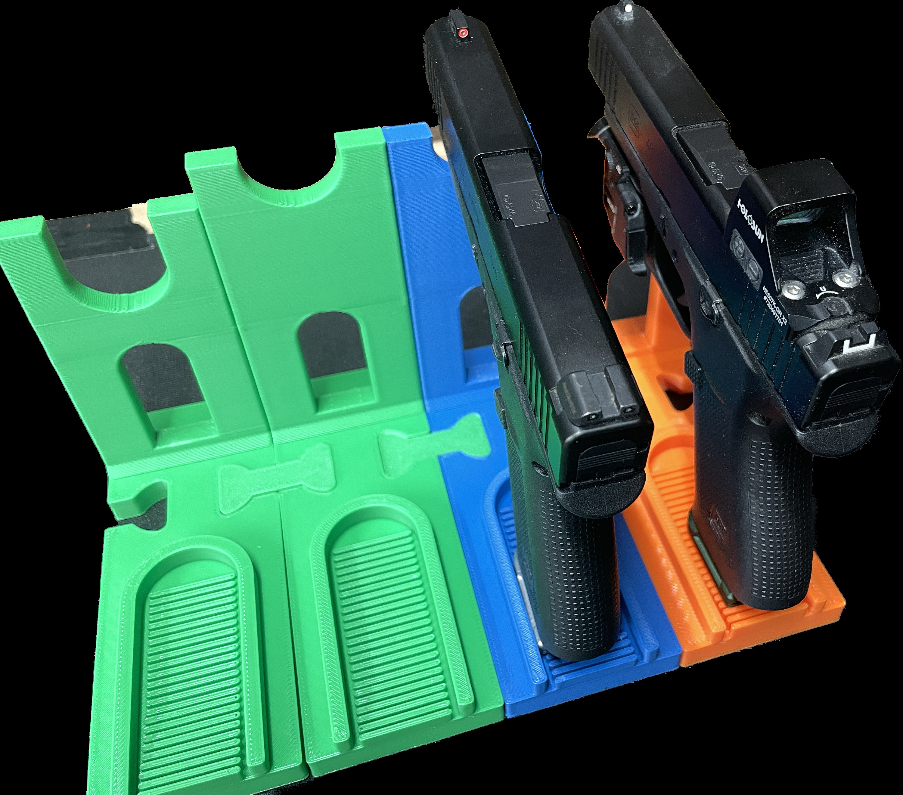 Modular Gun Rack System for Pistol/handgun Safe Shelf Workbench Safe ...