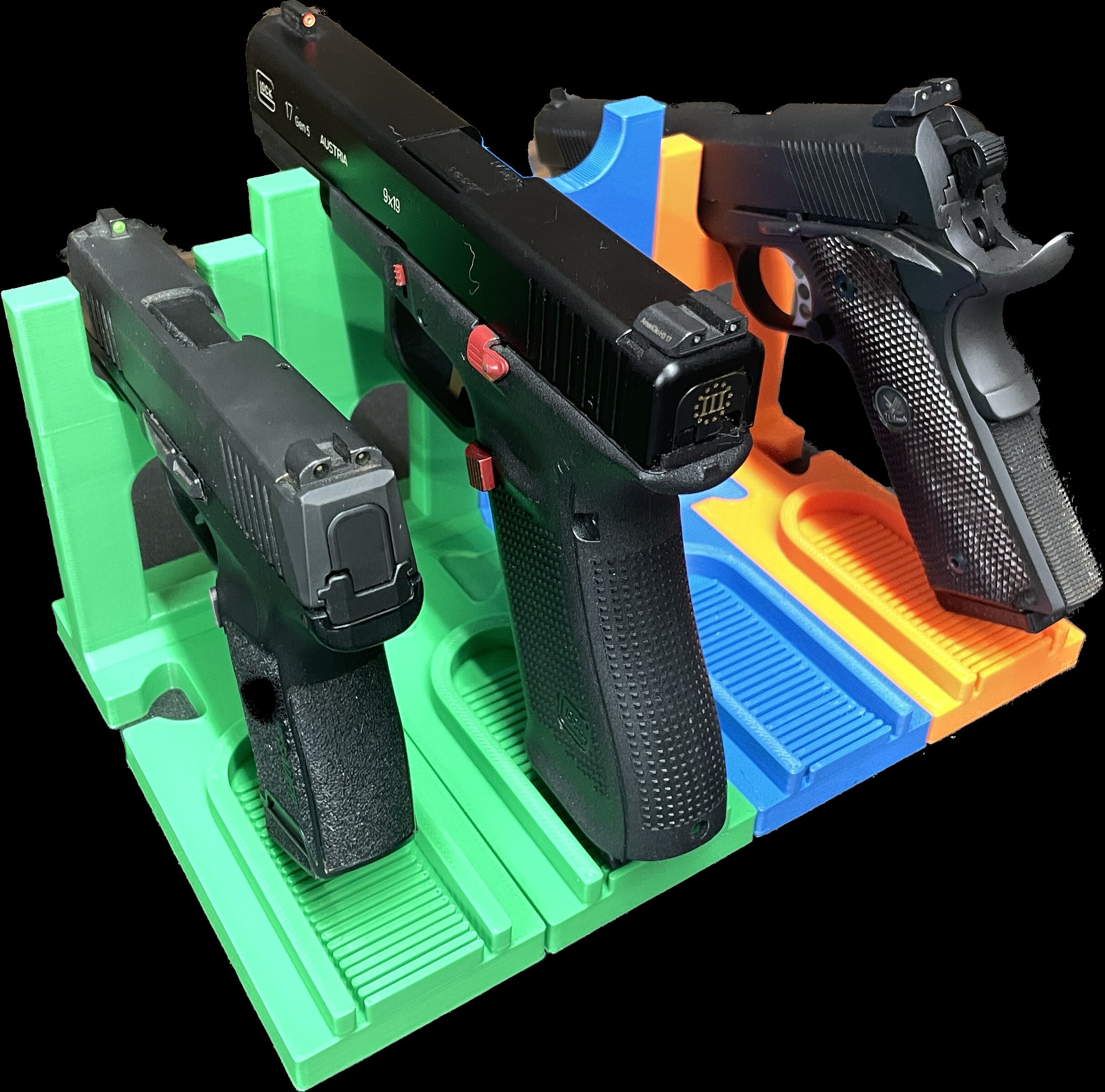 Modular Gun Rack System for Pistol/handgun Safe Shelf Workbench Safe ...