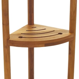The Original Kai™ Corner Teak Bath Shelf - Etsy