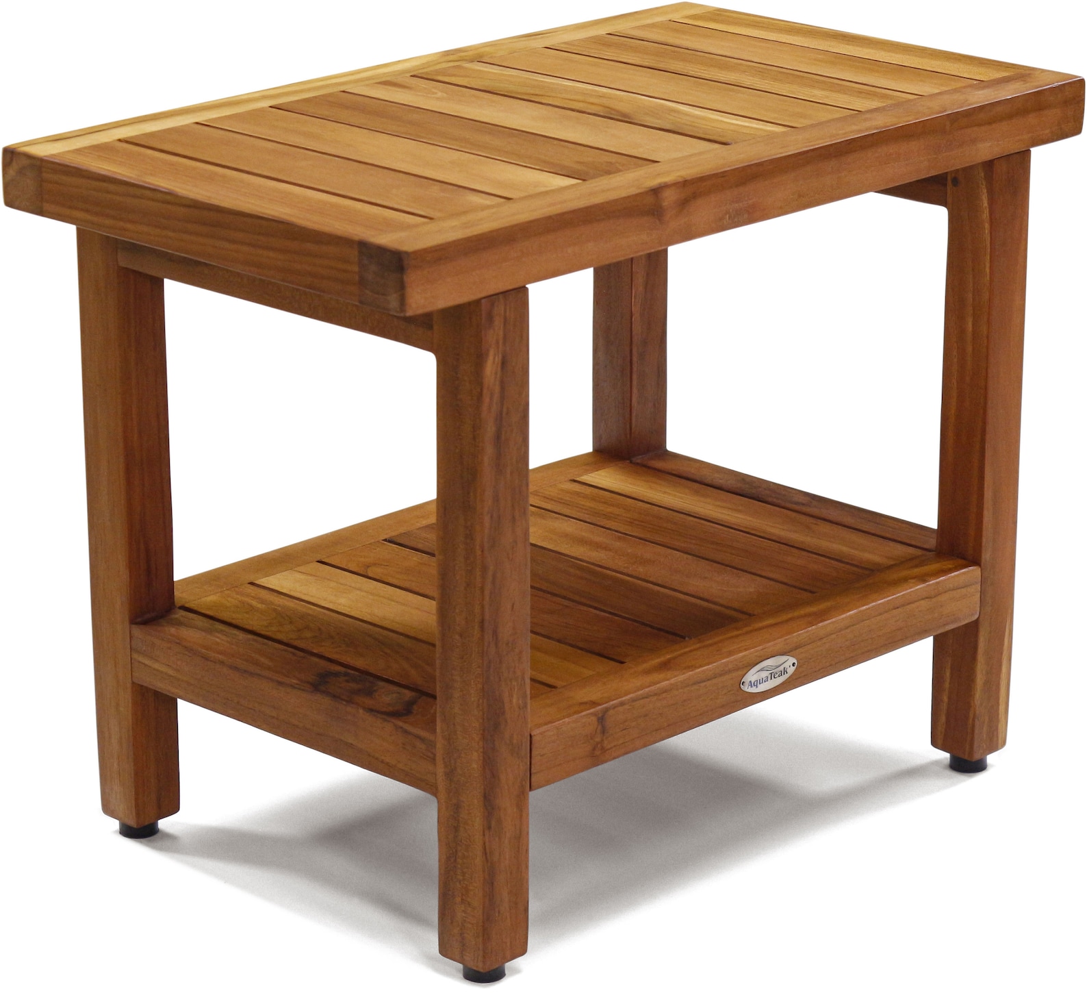 The Original 24 Spa™ Teak Shower Bench With Shelf - Etsy