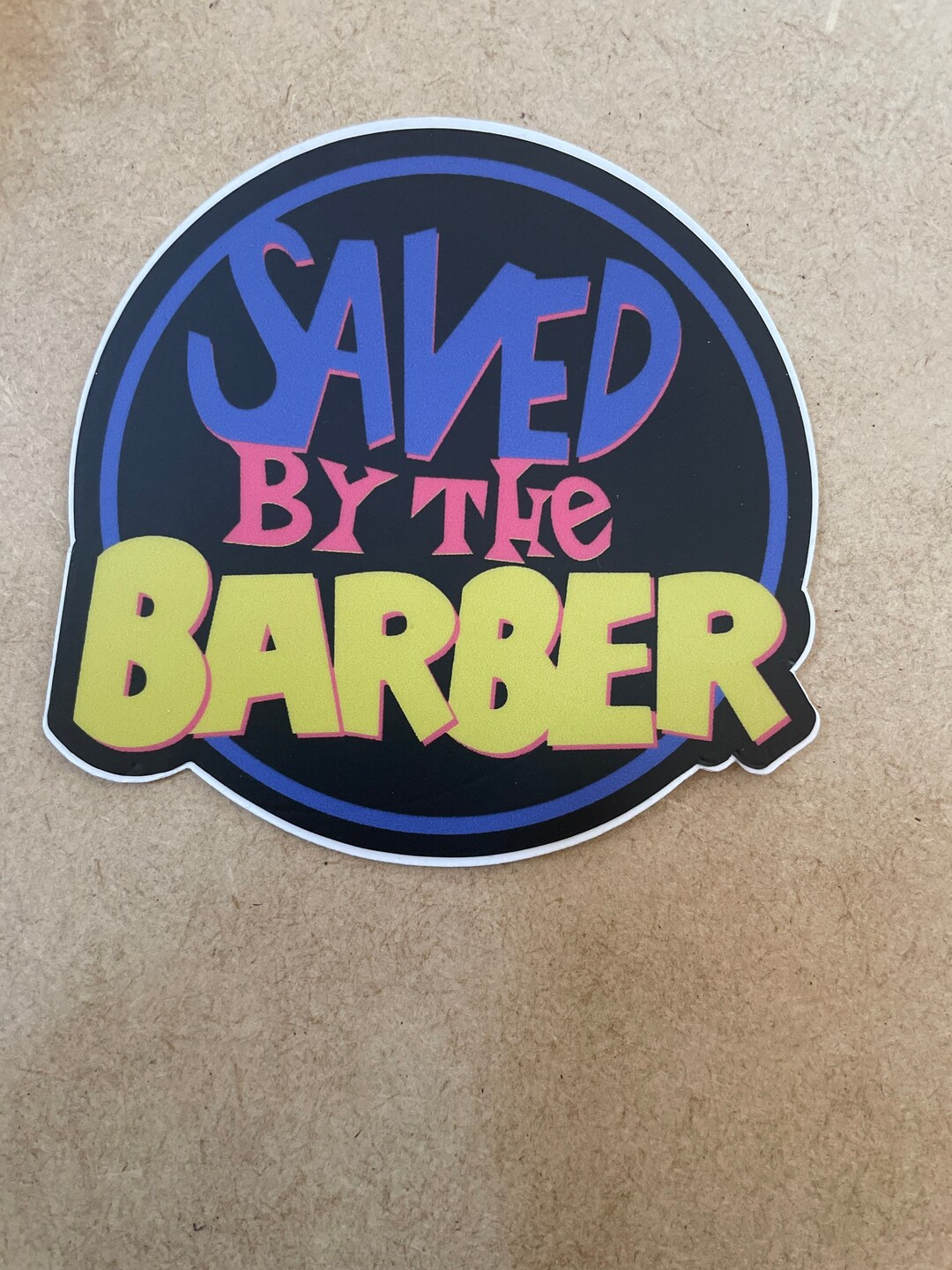 Saved by the Barber Sticker | Barber Gift | Sticker for Barber | Barber ...
